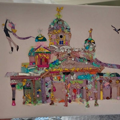 Fiona Rae Artist Royal Academy Works Canvas Wall Art Bedroom Decor ...