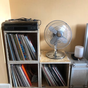 3 Pack 1/2 Width 12 Osb Record Crate | Etsy