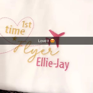 Embroidered Personalised Easter Top, Bunnies With Bows - Etsy UK
