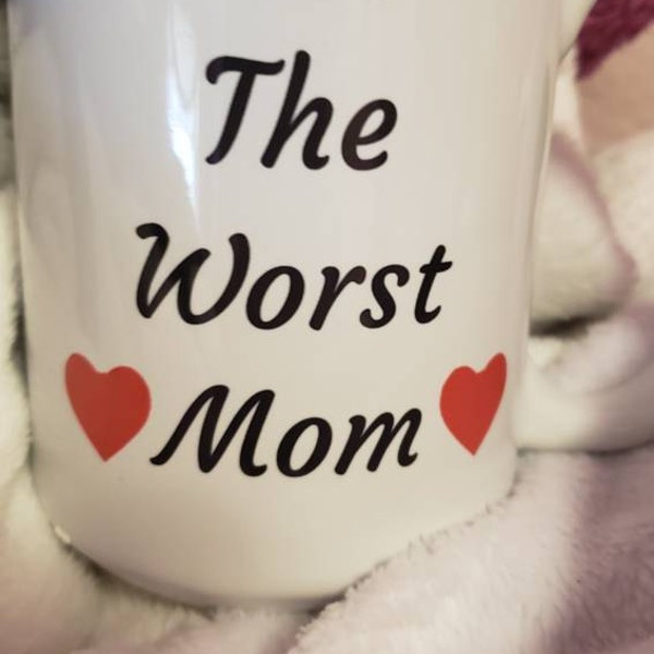 Not the Worst Mom Mug - 11oz Mug 15oz Mug - Etsy