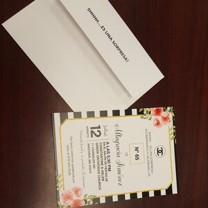 Invitation PRINTING 40 Custom 5x7 or 4x9 print service fast | Etsy