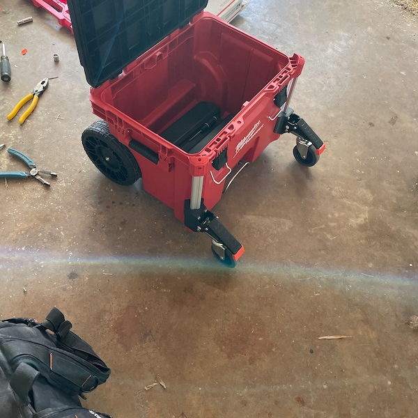 NEW Milwaukee PACKOUT Modification the 22" Rolling Tool Box Model ...