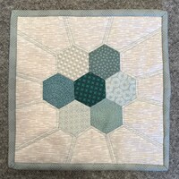 EPP GARDEN Hexagon Quilt as You Go Acrylic Template Set - Acrylic ...