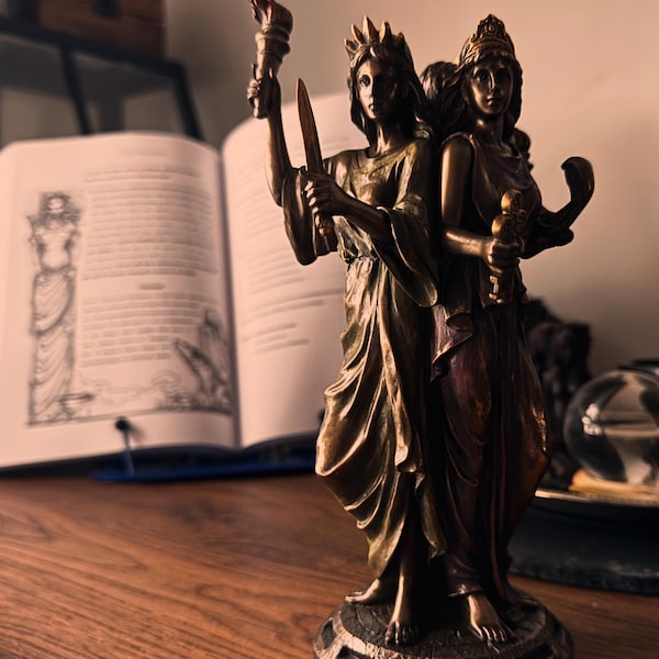 Aphrodite With Doves Standing on Sea Shell Greek Goddess Cold Cast ...