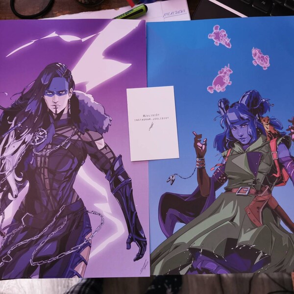 Jester Lavorre - Critical Role - Art Print - Etsy