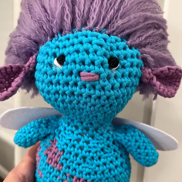 Bibble Fairy Crochet Pattern/ Inspired Fairy Plush Amigurumi PDF ...