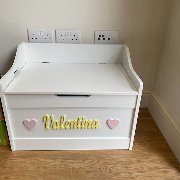 Personalised Toy Box - Etsy