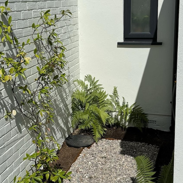 Corten Steel Lawn Edging, Rustic Garden Path Border, Made in England ...