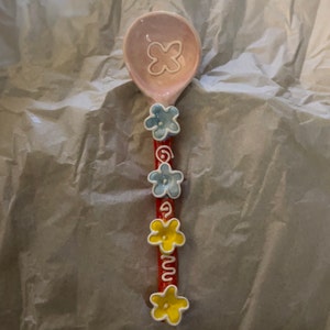 Kawaii Ceramic Spoon, Unique Love Spoon for Young Couple, Kawaii Home ...