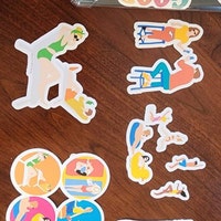 SARAH ADAMS Sticker Pack 7 Stickers - Etsy Canada