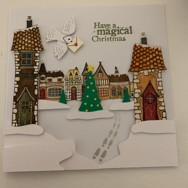 Personalised Mermaid Card, Handmade Mermaid Card, for Her, Sparkly ...