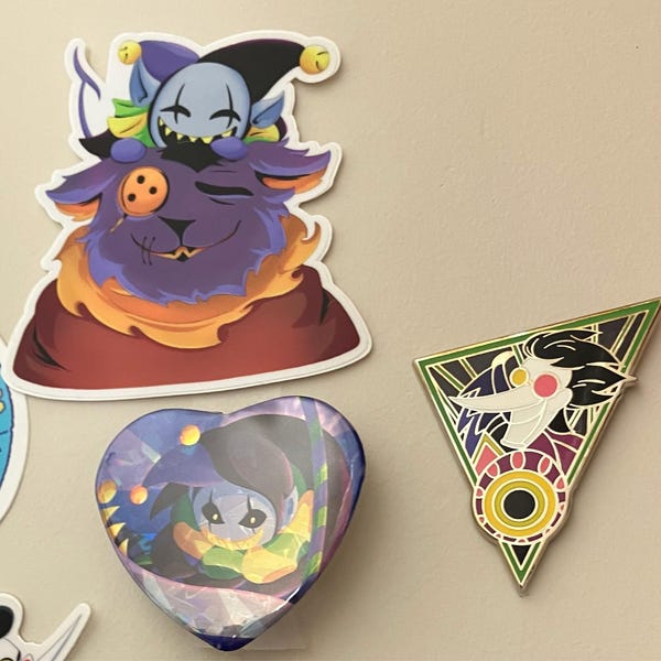 Spamton/spamton Neo(glow-in-the-dark) Enamel Pin + Free Sticker - Etsy