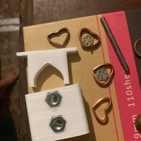 Coin Ring Pocket Heart Maker - Etsy