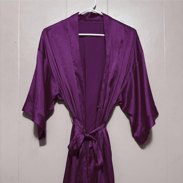 Kimono Robe Sewing Pattern for Women Silk Robe Pattern, Bathrobe Sewing ...