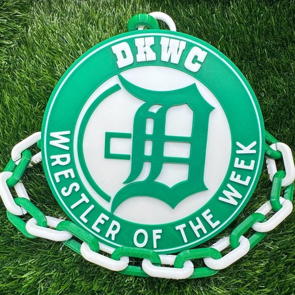 Custom 3D Printed Turnover Oversized Sports Chains - Etsy