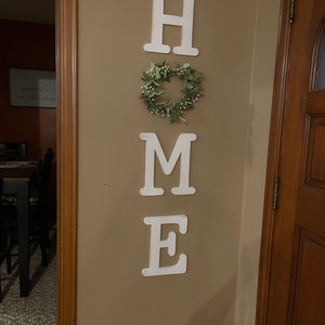 Letter Signs Cursive Wooden Names Script Name Sign | Etsy