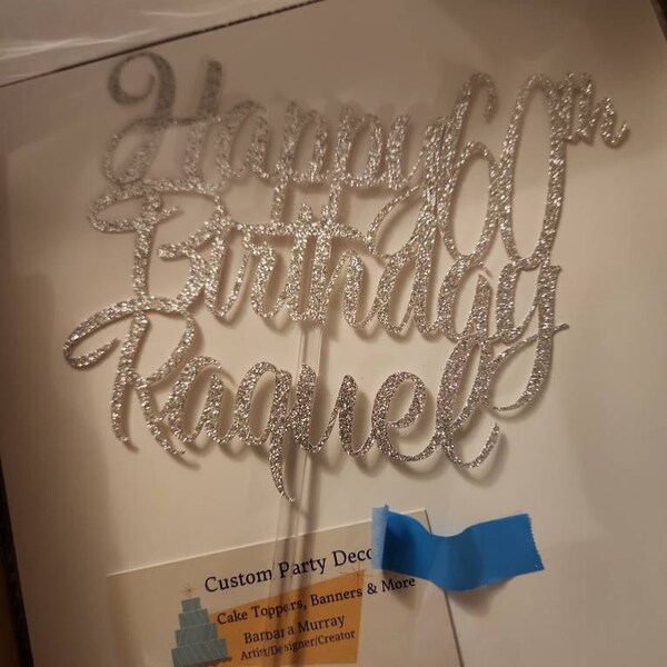 Hello 14 Cake Topper, Any Age Cake Topper, Fourteenth Birthday Cake ...