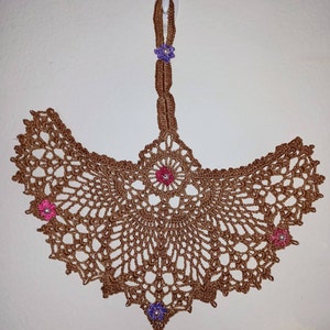 Crochet WITH VIDEO TUTORIAL Vintage Crochet Fan Doily Pattern - Etsy