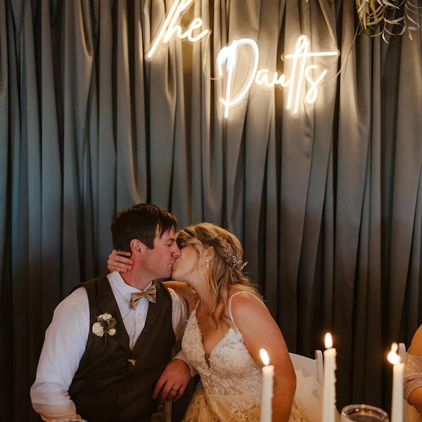 Wedding NEON SIGN for Reception, Wedding Decorations, Wedding Decor ...
