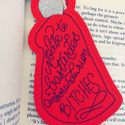 Handmaid's Tale Bookmark Embroidered Bookmark - Etsy