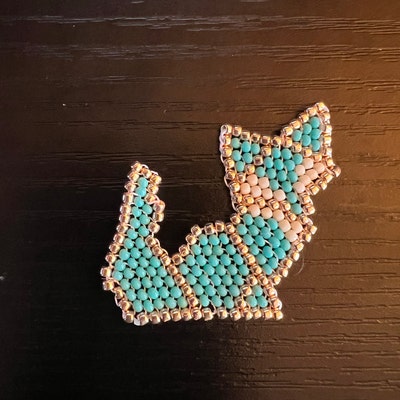 Little Mermaid Brick Stitch Pattern Mermaid Bead Pattern - Etsy