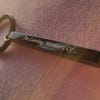 Personalised Bar Keychain Engraved Keyring Personalised Bar Keyring ...