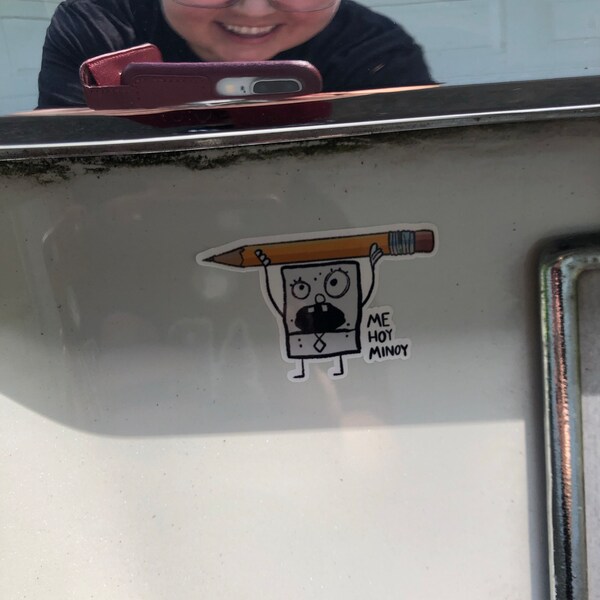 Doodlebob Sticker Spongebob Cute Stickers Pop Culture Bikini Bottom ...