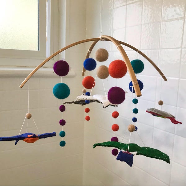 Baby Mobile Frame | Crib Mobile Frame | Nursery Mobile Frame | Cot ...
