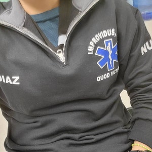 Personalized EMS EMT stars and Stripes With | Etsy