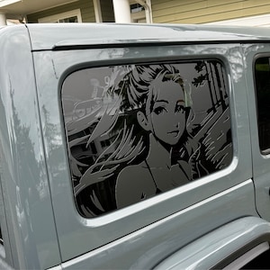 Topographic Map Hood Decal Glossy or Matte Finish-fits 2018 Wrangler JL ...