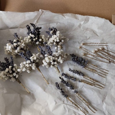 Lavender Wedding Buttonhole, Natural and Real Plants, Wedding Mini ...