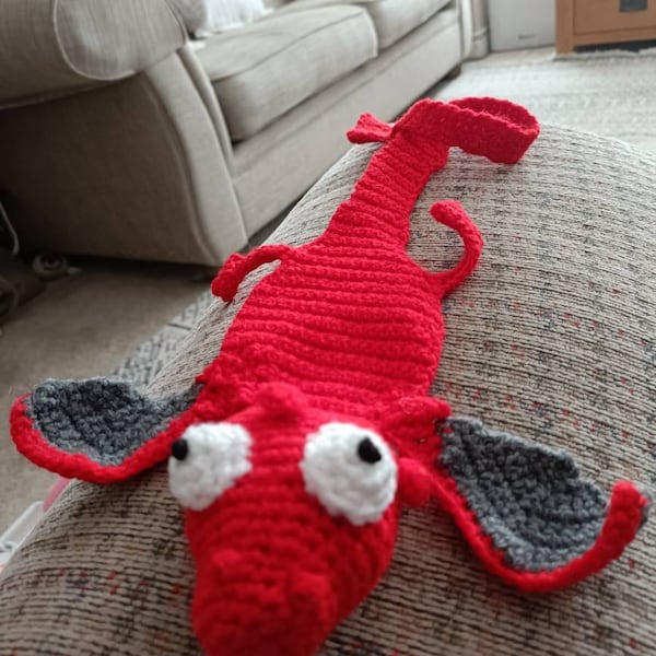Dragon Bookmark Crochet Pattern | Amigurumi PDF Pattern - Etsy