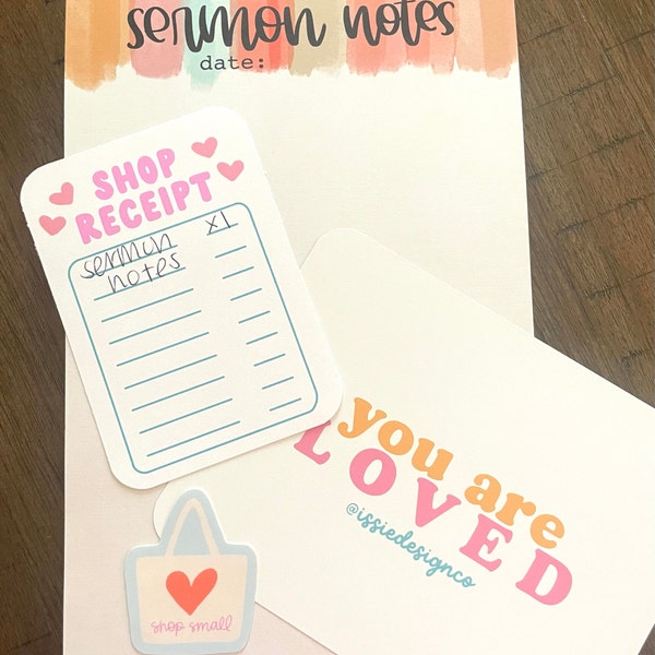 Prayers + Gratitude Notepad // Christian Stationary, Faith, Bible Study ...