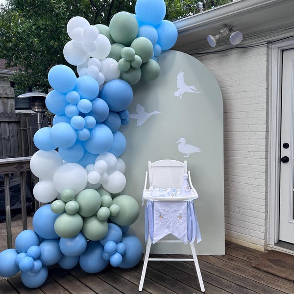 Custom Backdrop Sign, Happy Birthday Decal, Sign for Balloon Arch ...