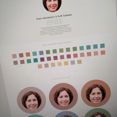 Kit Skin Tone Analysis / Skin Color Analysis Test / Tone & Subtone ...