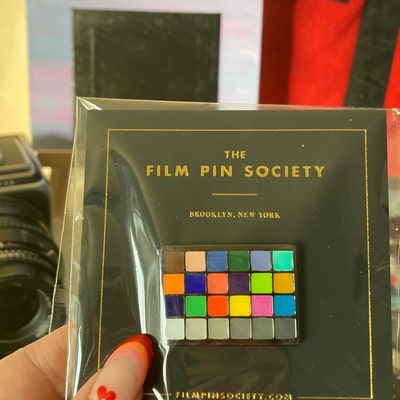Color Chart Enamel Pin 24 Colors, Perfect for Filmmakers ...