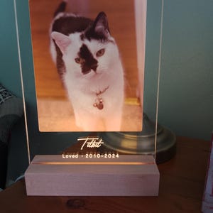 Custom Photo Collage Plaque, Personalized Picture Frames Glass Art ...