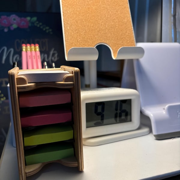 Sticky Notes Holder | Pen Holder | Sticky Notes 3x3" | Sticky Notes ...