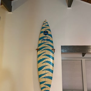 Vertical Carved aloha Wall Display Storage Racks | Etsy