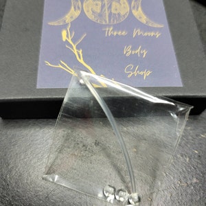 Bridge Chain, Third Eye Gem, Nose Chain, Customizable Length Piercing ...