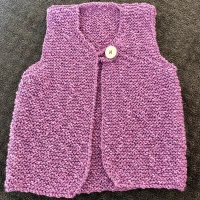 Woodlands Kids Waistcoat Knitting Pattern Kids Waistcoat Pattern Garter ...