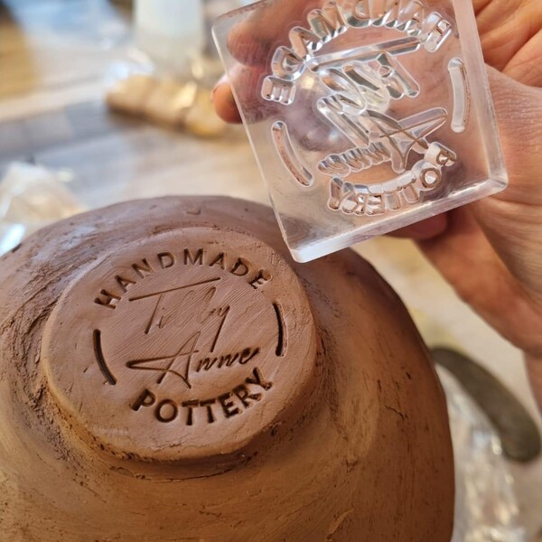 Capital Letter Stamp, Number Stamp, Pottery Stamp, Clay Stamp Kit, Soap ...