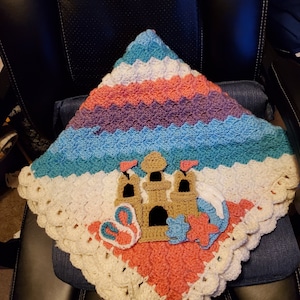 Crochet Pattern INSTANT DOWNLOAD Crochet Sand Castle Crochet Beach ...