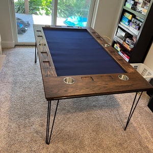 Board Game Table Topper With Added Shelves - Etsy