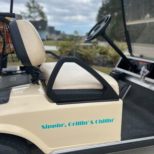 Golf Cart Vinyl Decals Cart Life This is How We Roll Cart Hair, Don't ...