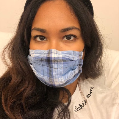 Personalized Collar Lettering T-shirt. Chain Stitch Embroidery. Custom ...