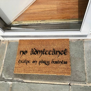 It's not much but it's home Doormat Personalized | Etsy