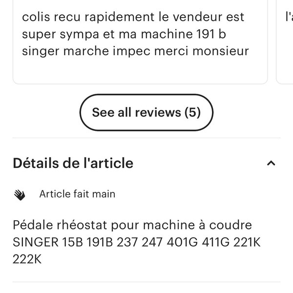Machine à coudre Singer Starlet 495 bras libre entièrement révisée ...