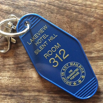 Silent Hill 2 Inspired Lakeview Hotel Room 312 Keychain - Etsy