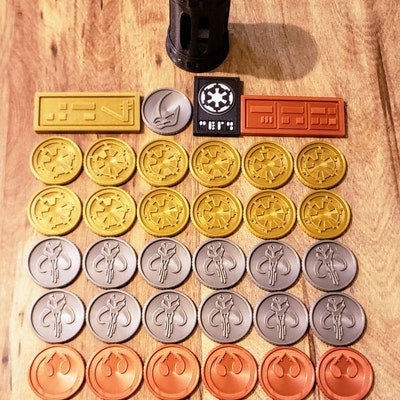 Sabacc Coin Chip imperial - Etsy